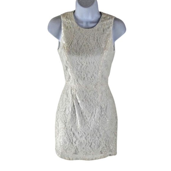 Lulus | Dresses | Lulus White Lace Overlay Dress | Poshmark